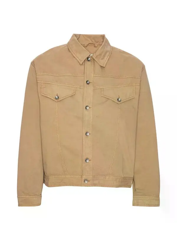 Henrik Vibskov Cardboard Beige Rooster Button Jacket