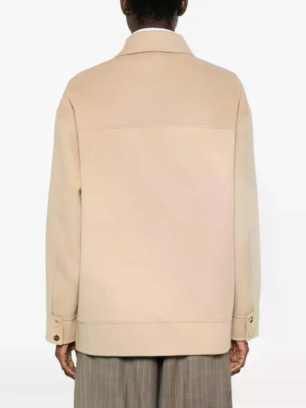 Max Mara Beige Wool Blend Jacket