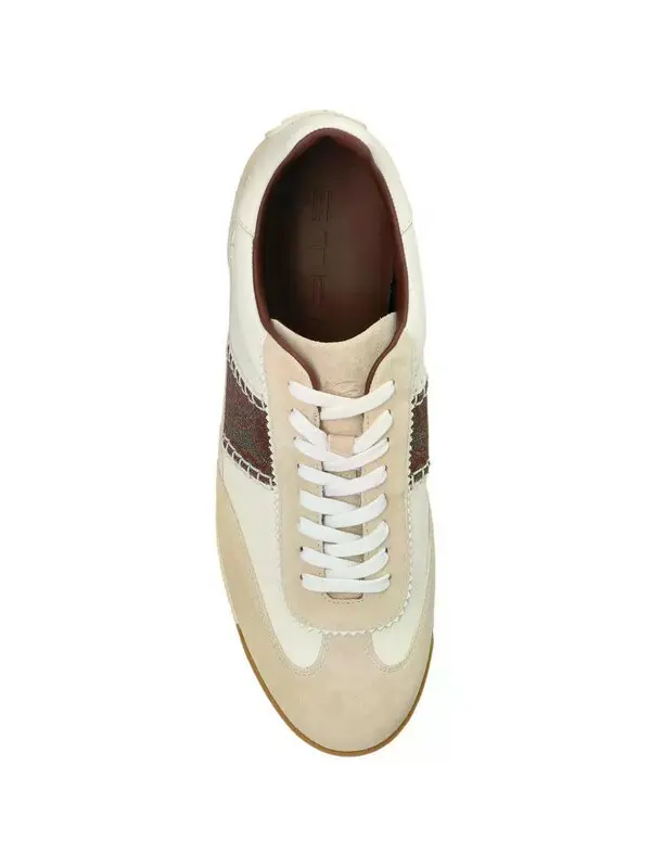 Etro Paisley Stripe Sneakers