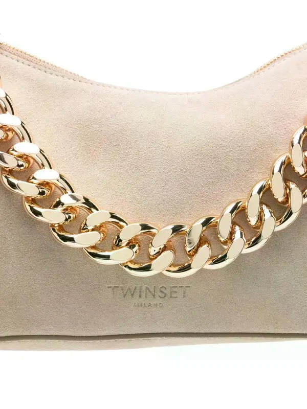 TWINSET Liliane Shoulder Bag - Neutrals