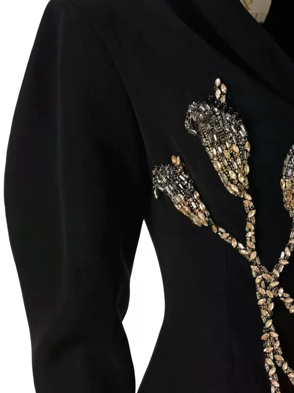 ARAFTU Embellished Double-breasted Blazer