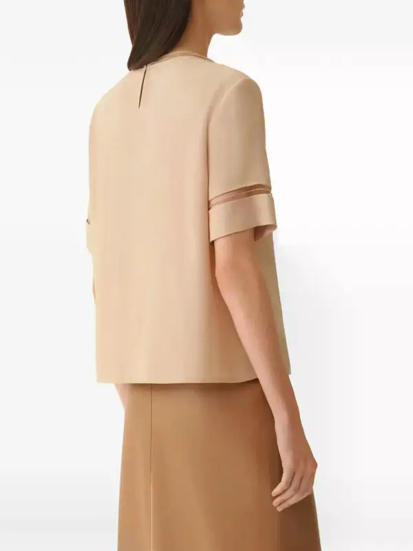 Fabiana Filippi Crepe De Chine Top