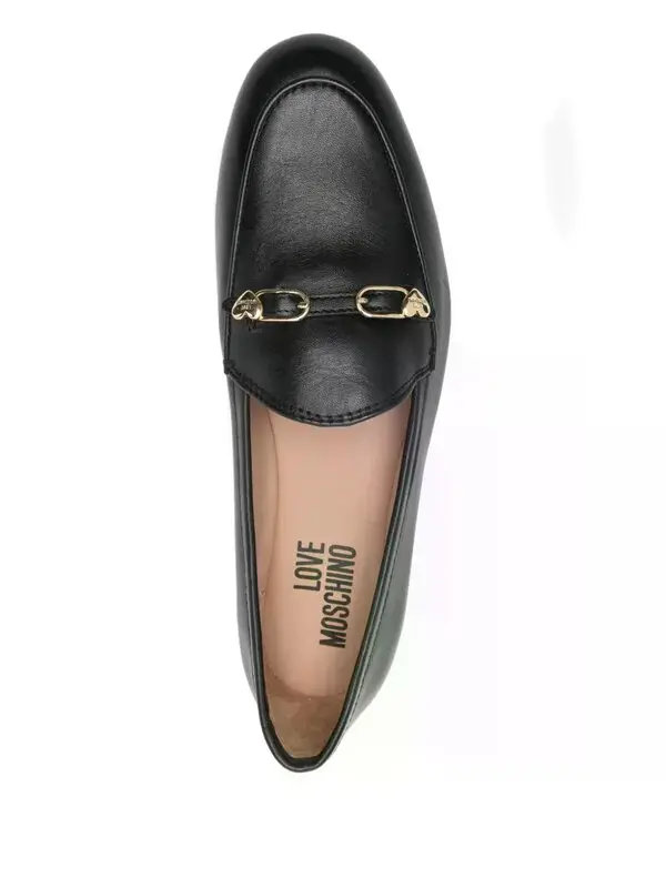 Moschino Buckle-detail Loafers