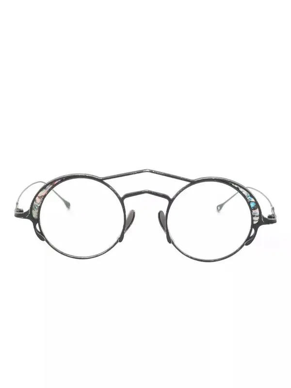 RIGARDS Round-frame Glasses - Black