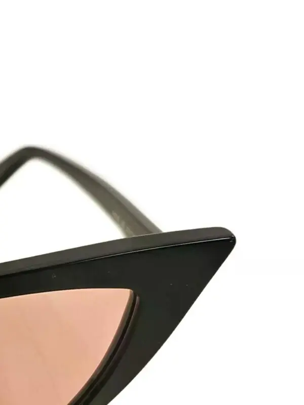 Alexander McQueen Spike Cat-eye Sunglasses - Black