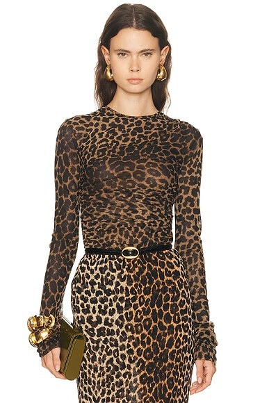 Saint Laurent Long Sleeve Top