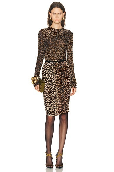 Saint Laurent Long Sleeve Top