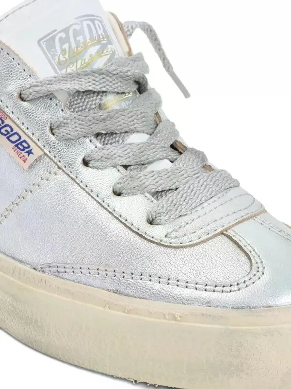 GOLDEN GOOSE Panelled Sneakers - Silver