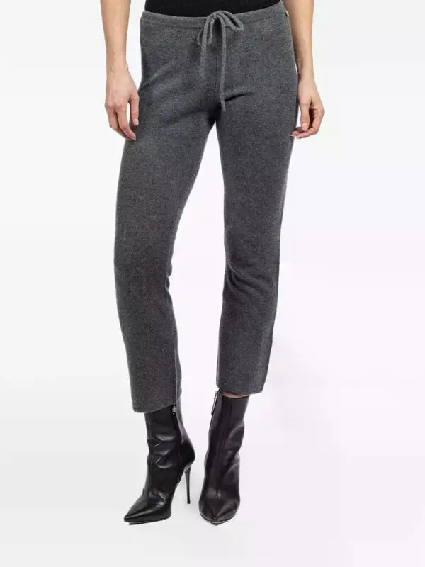 Extreme Cashmere Wander Drawstring Trousers - Grey