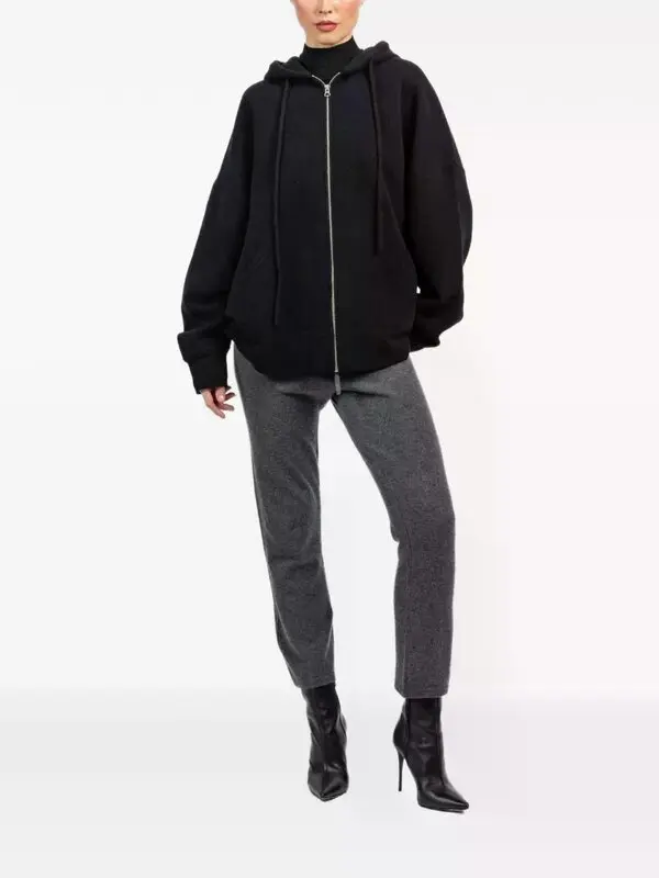 Extreme Cashmere Wander Drawstring Trousers - Grey