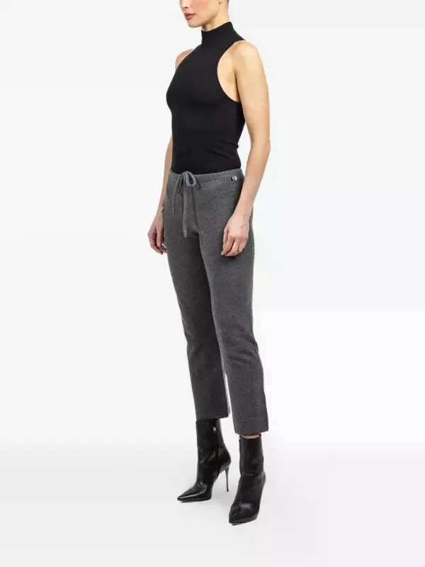 Extreme Cashmere Wander Drawstring Trousers - Grey