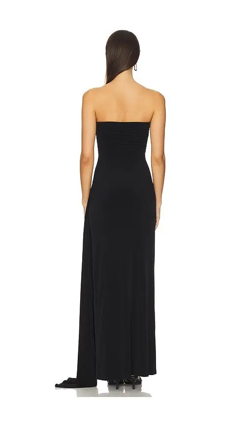 LOVERS AND FRIENDS Adley Gown - Black
