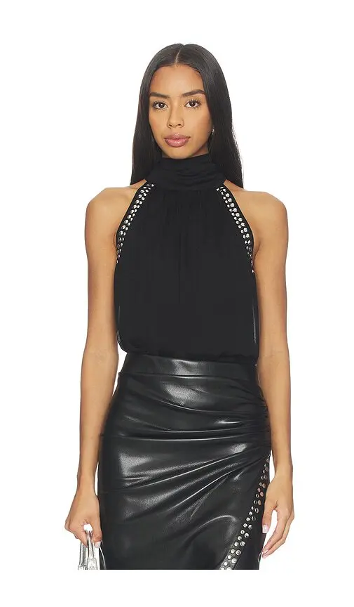 Generation Love Brenna Studded Halter Blouse In . Also