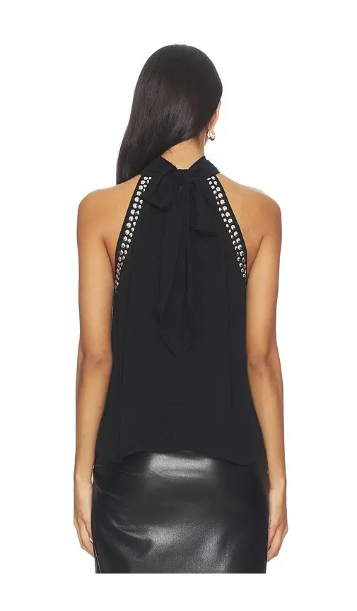 Generation Love Brenna Studded Halter Blouse In . Also