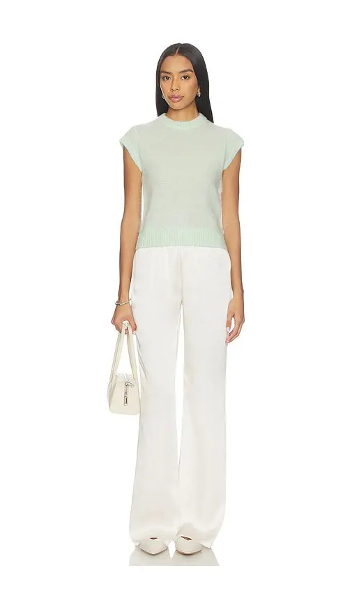 ALIGNE Jess Knitted T-shirt - Mint