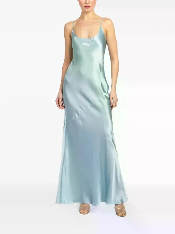 L'Agence Camisole Gown - Blue