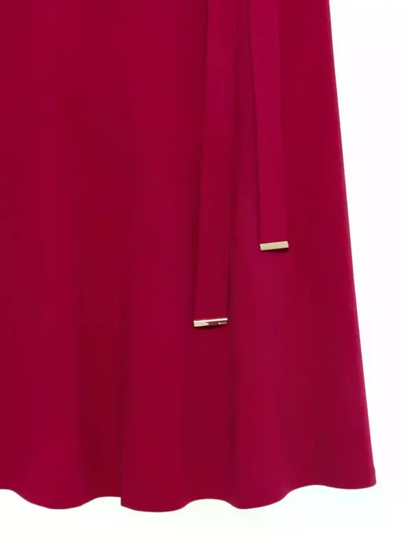 Dkny Ruched-sleeve Midi Dress