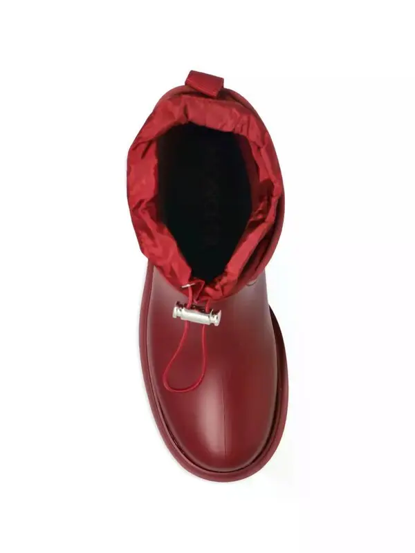 Moncler Kickstream Boots - Red