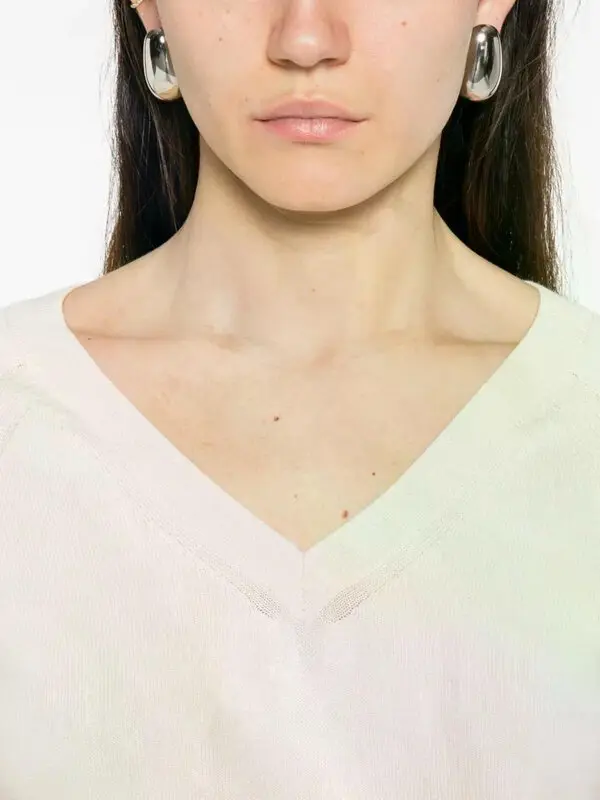 N°21 V-neck Knitted Top
