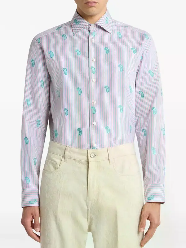 Etro Paisley Jacquard Shirt