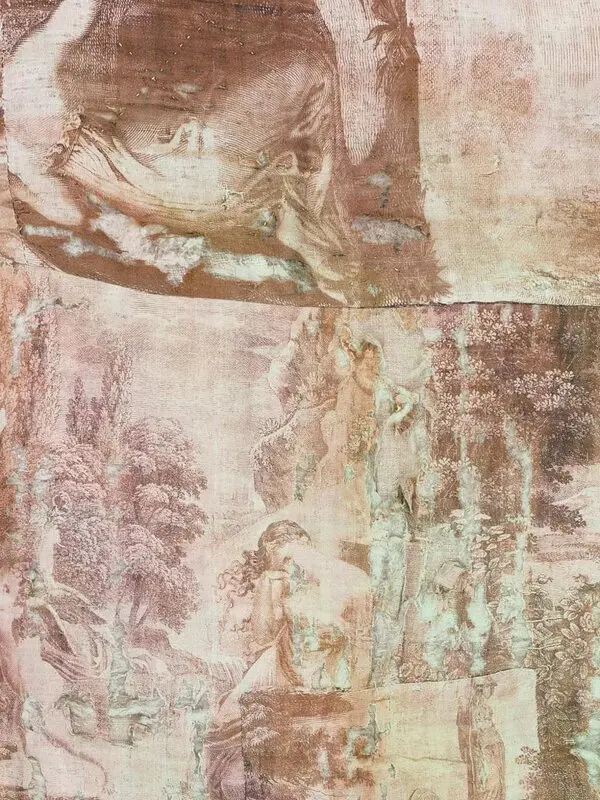 PIERRE-LOUIS MASCIA Printed Border Scarf