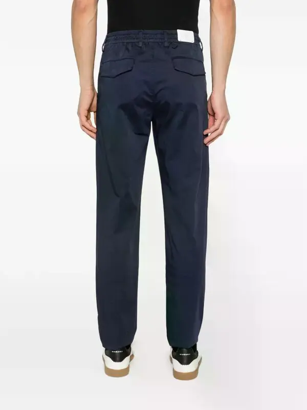Eleventy Drawstring Trousers - Blue