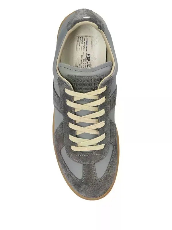 MAISON MARGIELA Replica Lace-up Sneakers - Grey