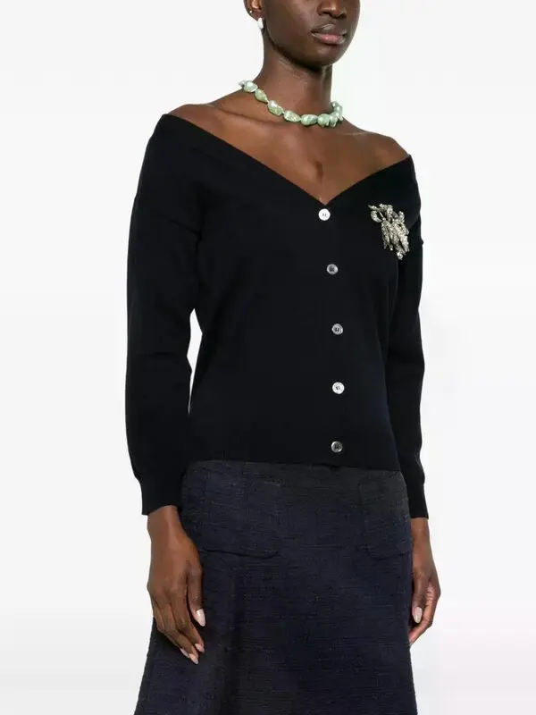 N°21 Off-shoulder Cardigan