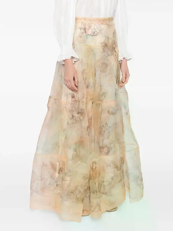Zimmermann Rebellion Lantern Maxi Skirt