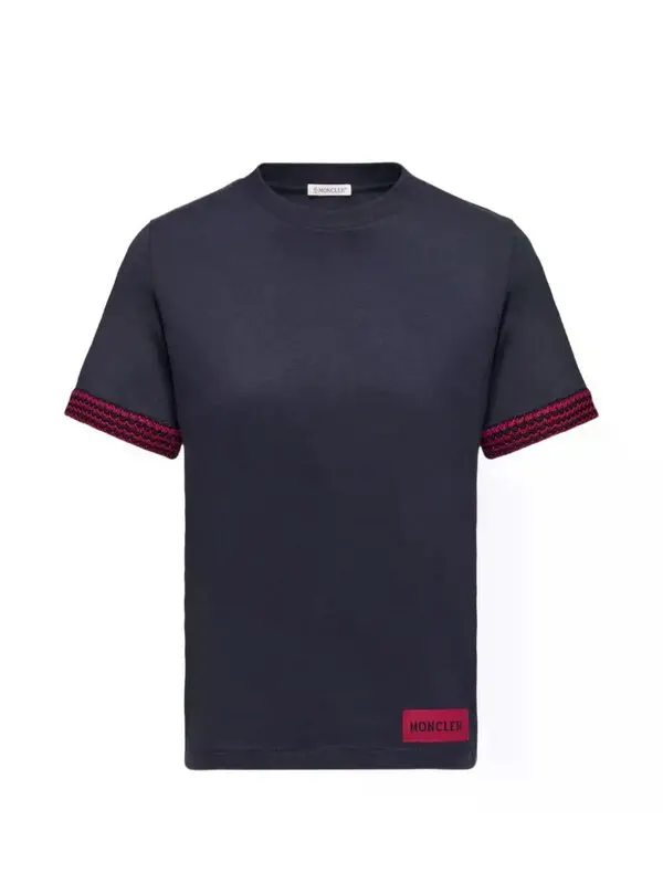 Moncler Contrasting Trim T-shirt