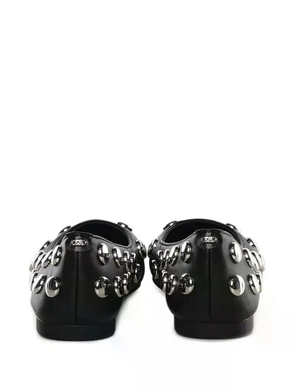 Michael Kors Studded Leather Ballet Flats