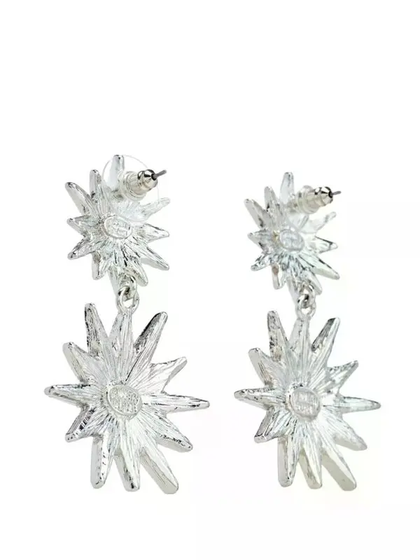KENNETH JAY LANE Embellished Starburst Drop Earrings