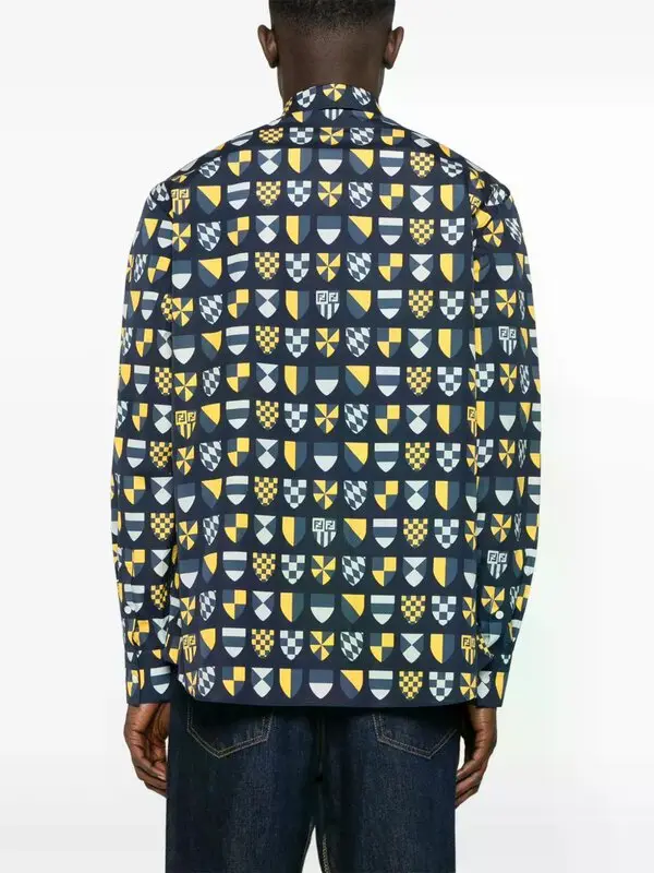 Fendi Cotton Shirt - Blue