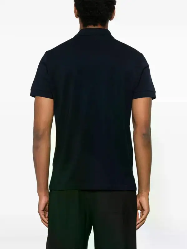 Fendi Logo-embroidered Polo Shirt - Blue