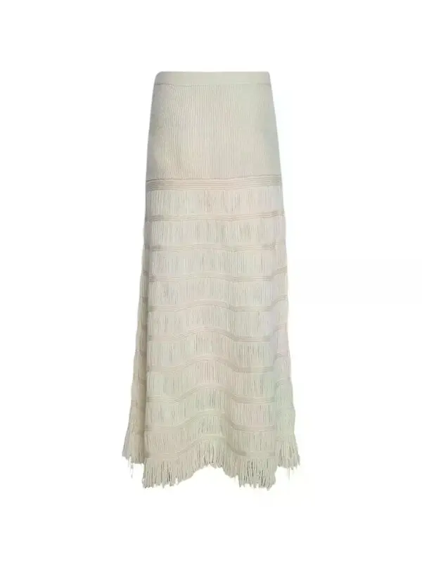 DIOTIMA Alba Fringed Skirt