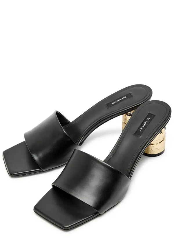 Givenchy Tape-effect Leather Mules