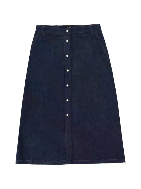 A.p.c. Denim Midi Skirt