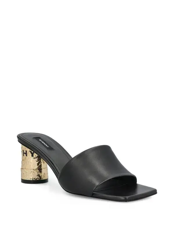 Givenchy Logo-embossed Leather Sandals