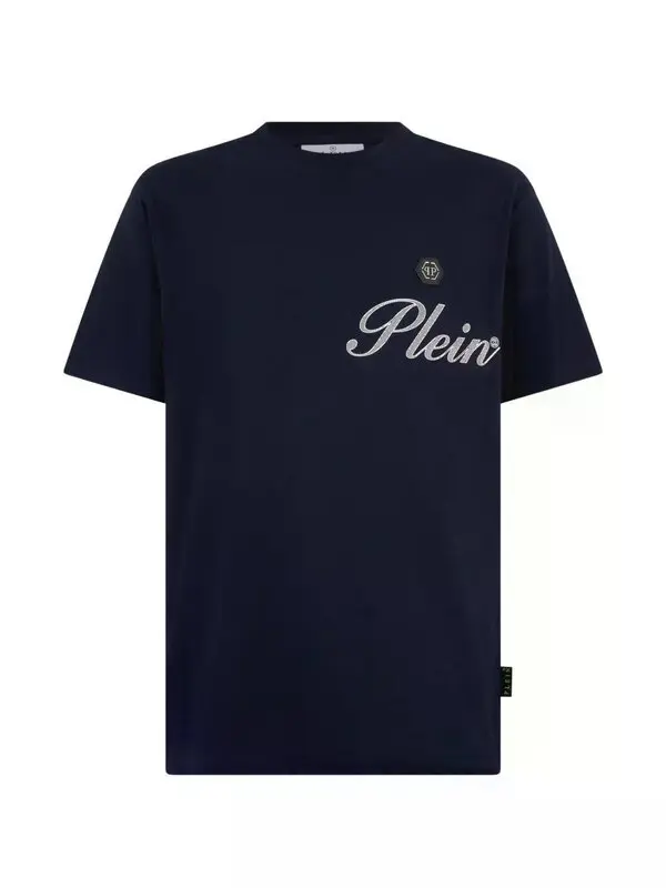 Philipp Plein Logo-patch T-shirt