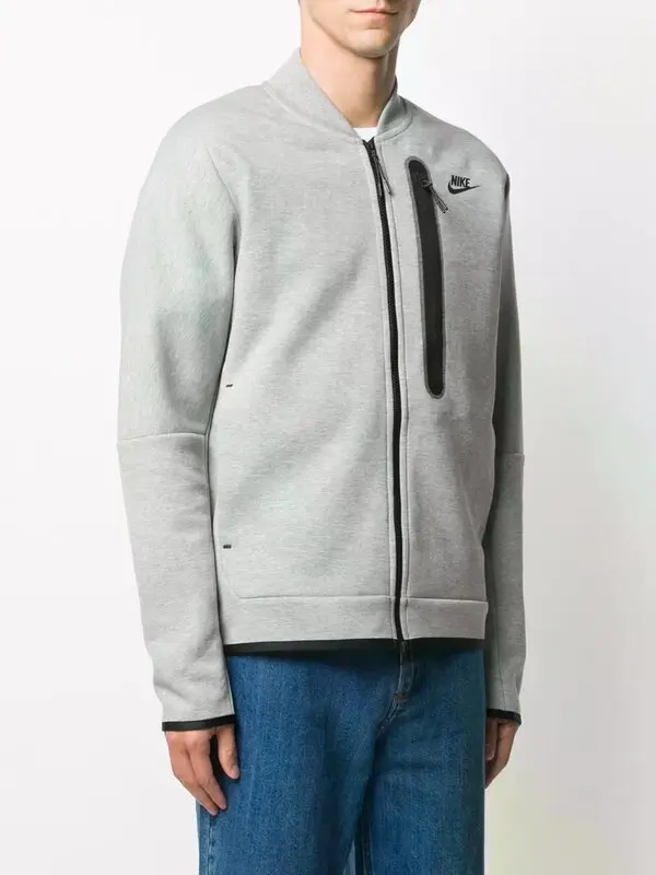 Nike Logo Zipped Sweatshirt