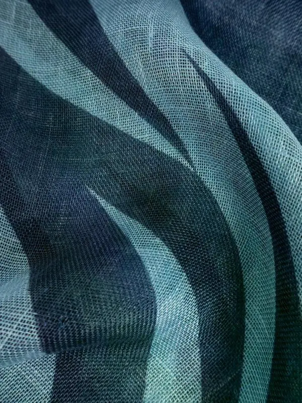Moschino Logo-print Scarf - Blue