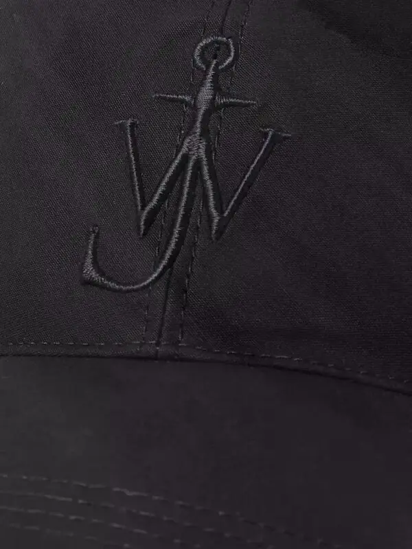 JW Anderson Logo-patch Baseball Cap - Black