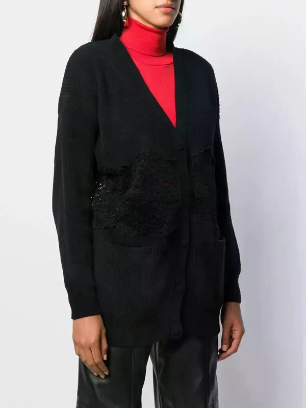 Philosophy Di Lorenzo Serafini Lace Panel Cardigan