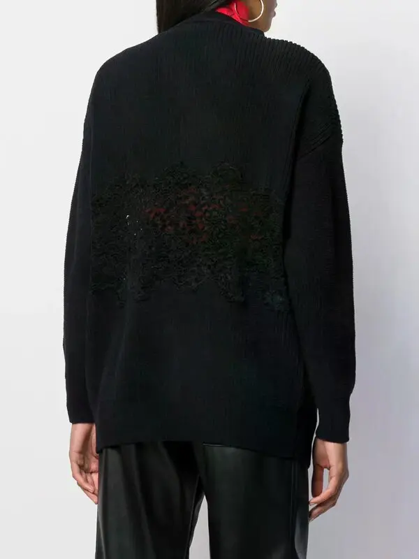 Philosophy Di Lorenzo Serafini Lace Panel Cardigan