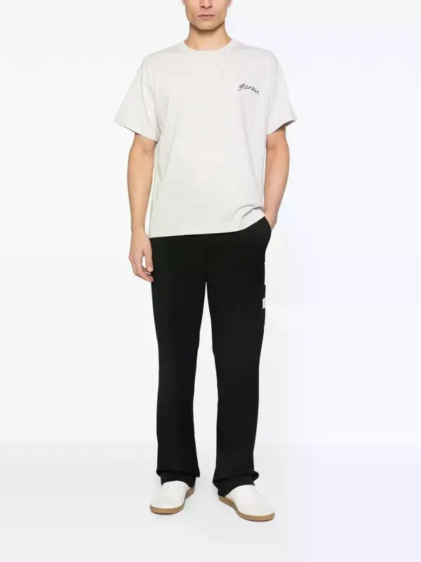 FLANEUR Drawstring Straight Leg Trousers