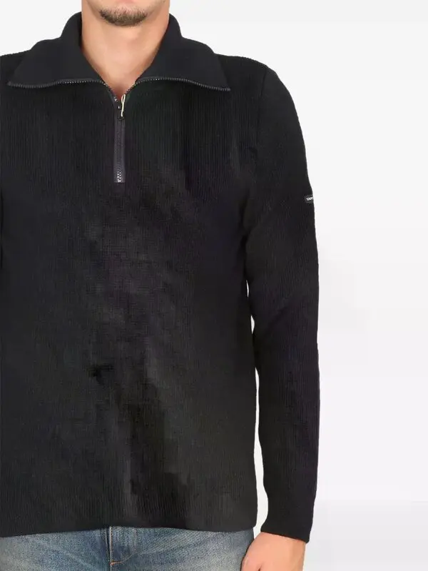 Saint James Zip-collar Sweater