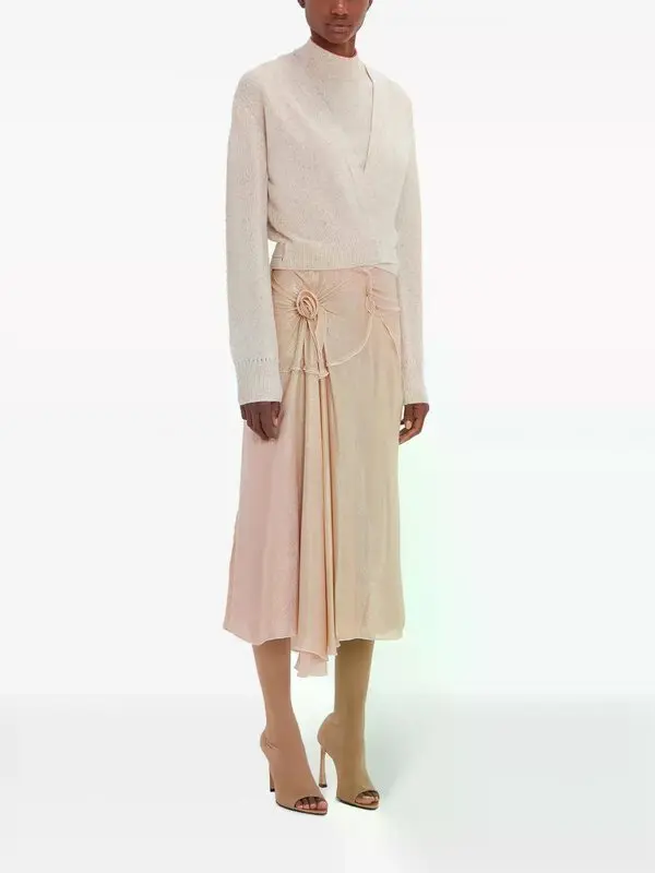 Victoria Beckham Wrap-front Cashmere Cardigan