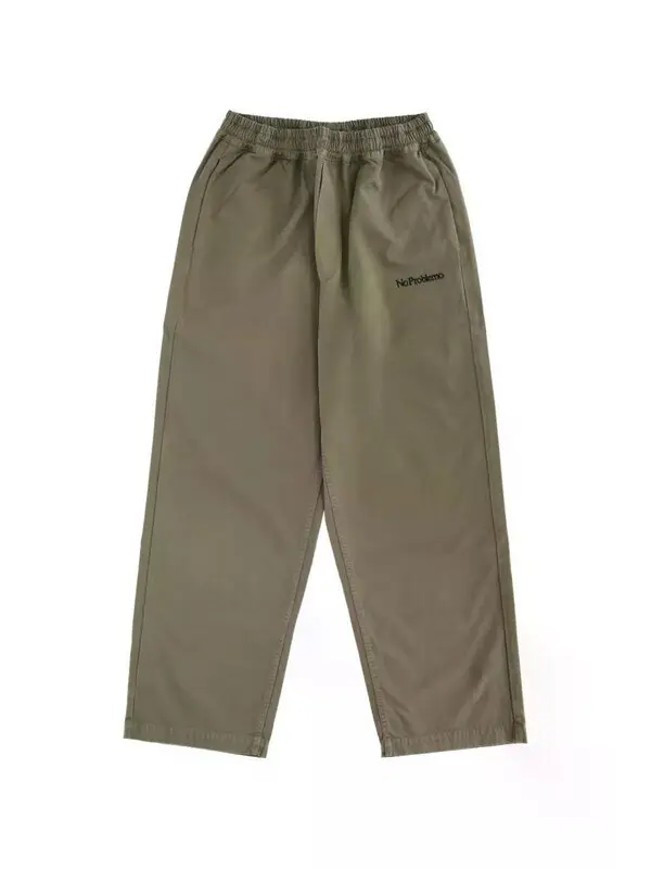NO PROBLEMO Logo Detail Elasticated Waist Trousers
