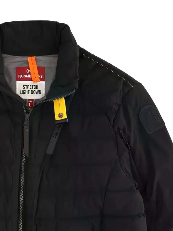 PARAJUMPERS Padded Jacket With Zip Fastening And Patch Detail