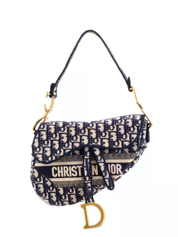 Dior Saddle Handbag - Blue